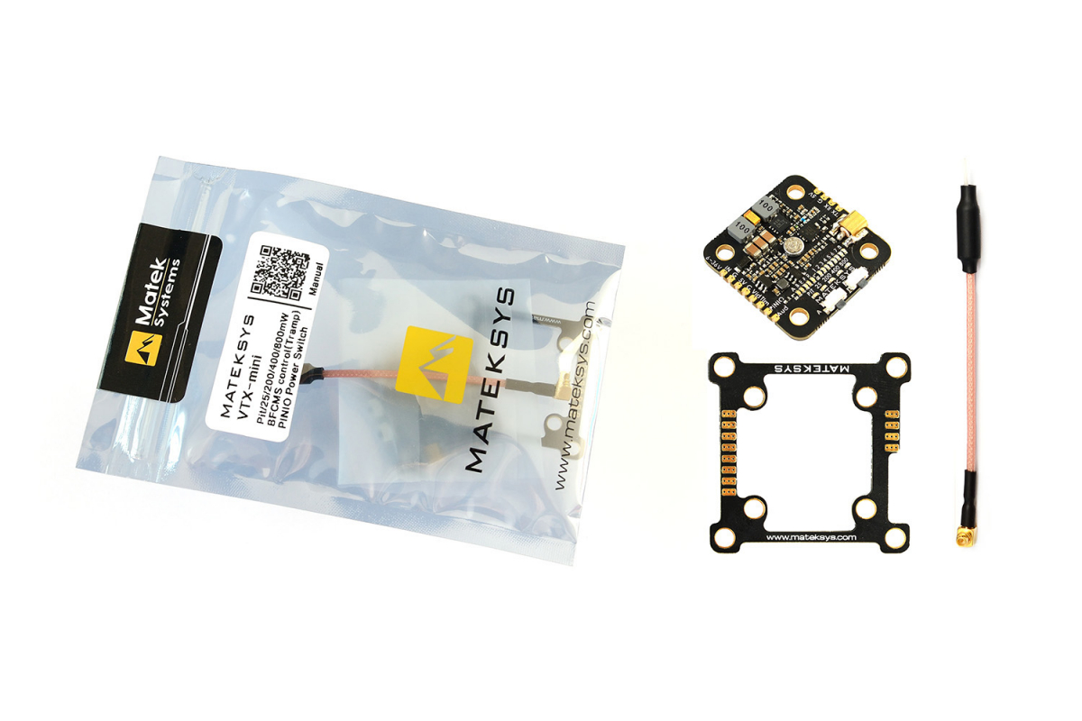 Matek System Mateksys VTX-MINI VTX mini 5,8G 40CH pit/25/200/400 МВт ...