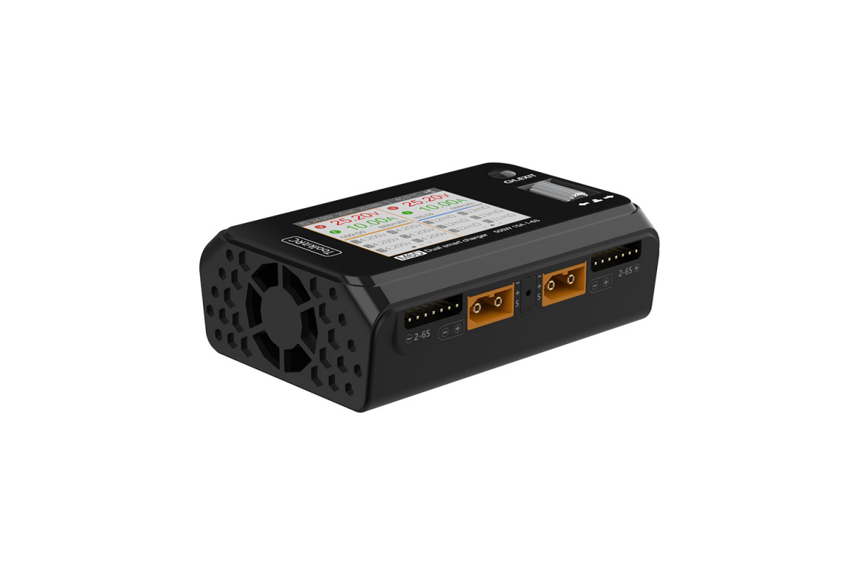 ToolKitRC M6D 500W 15A 1-6S DC Dual Багатофункціональний зарядний пристрій